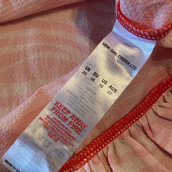 ASOS Curve | Dresses | New Girl Order Curve Square Neck Tea Dress In ...